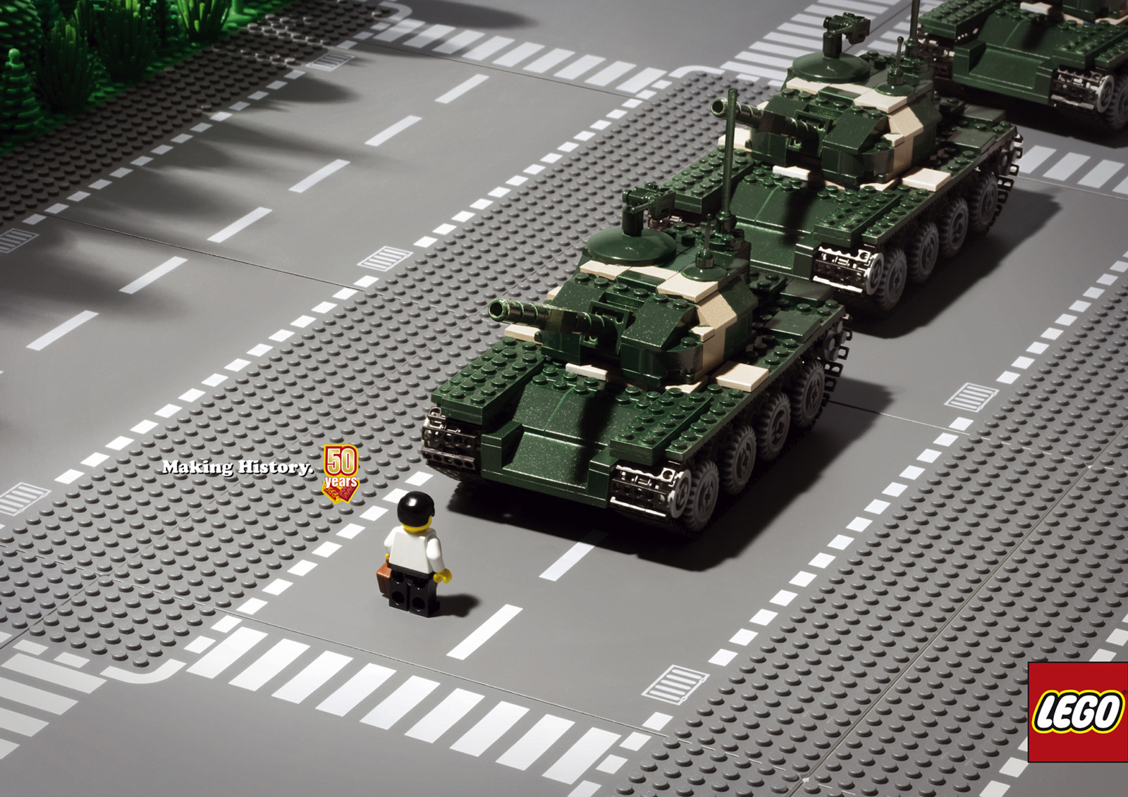 LEGO Tiananmen Mohammed Ali mur de Berlinbeehuge™