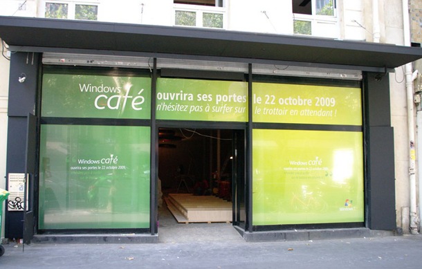 Un Windows café exclusivement dans Paris - beehuge™beehuge™